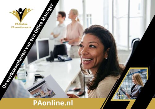 Executive Assistant / Office Manager, hybride, 10 uur per week ...